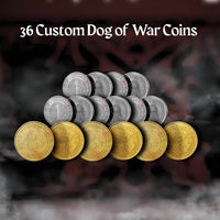 CMON Dogs of War: Limited Edition+Metal Coins Kickstarter Board Game ...