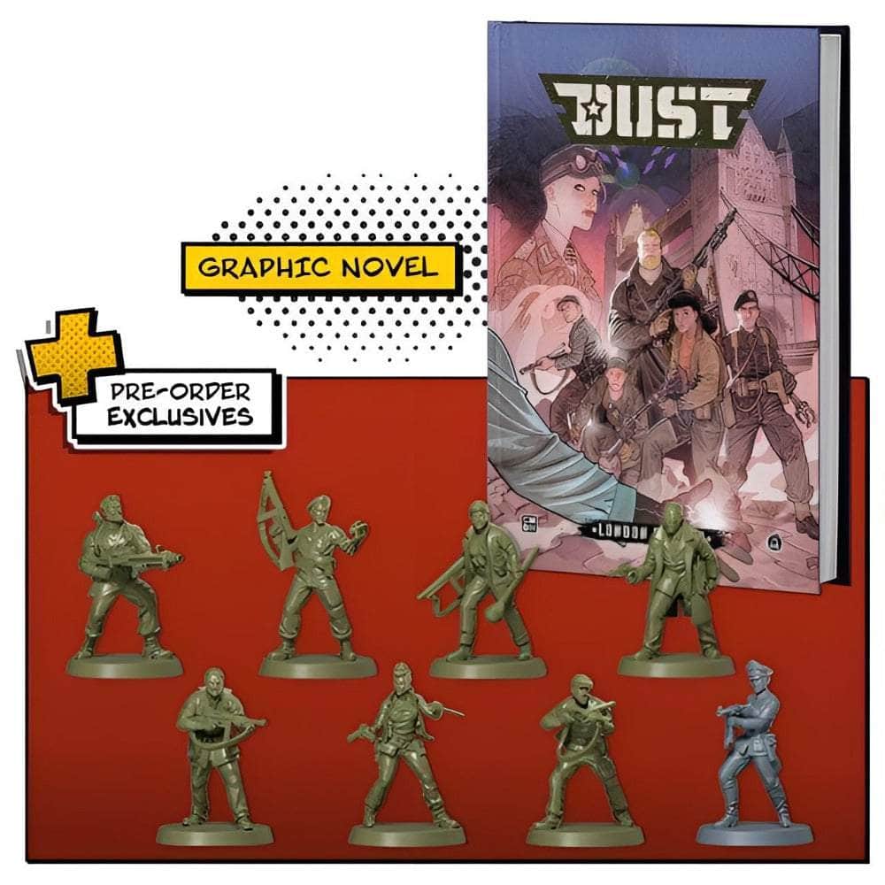 Dust: CMON Comics Vol. 2 London Falling Plus Promos Kickstarter Board Game Supplement - The Game ...