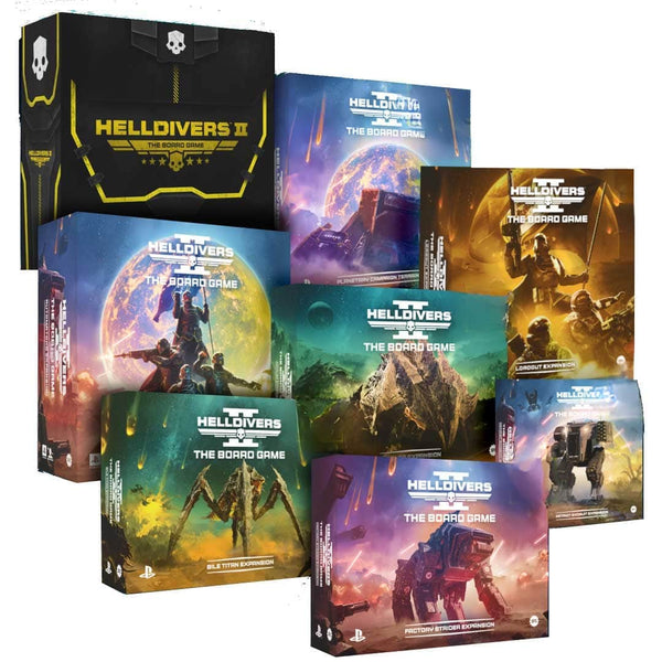 Helldivers 2: The Board Game Hell Commander Pledge Kickstarter by ...