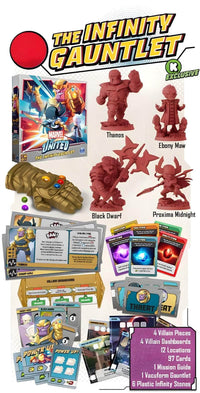 Marvel United: The Infinity Gauntlet Kickstarter Pre-Order Special ...