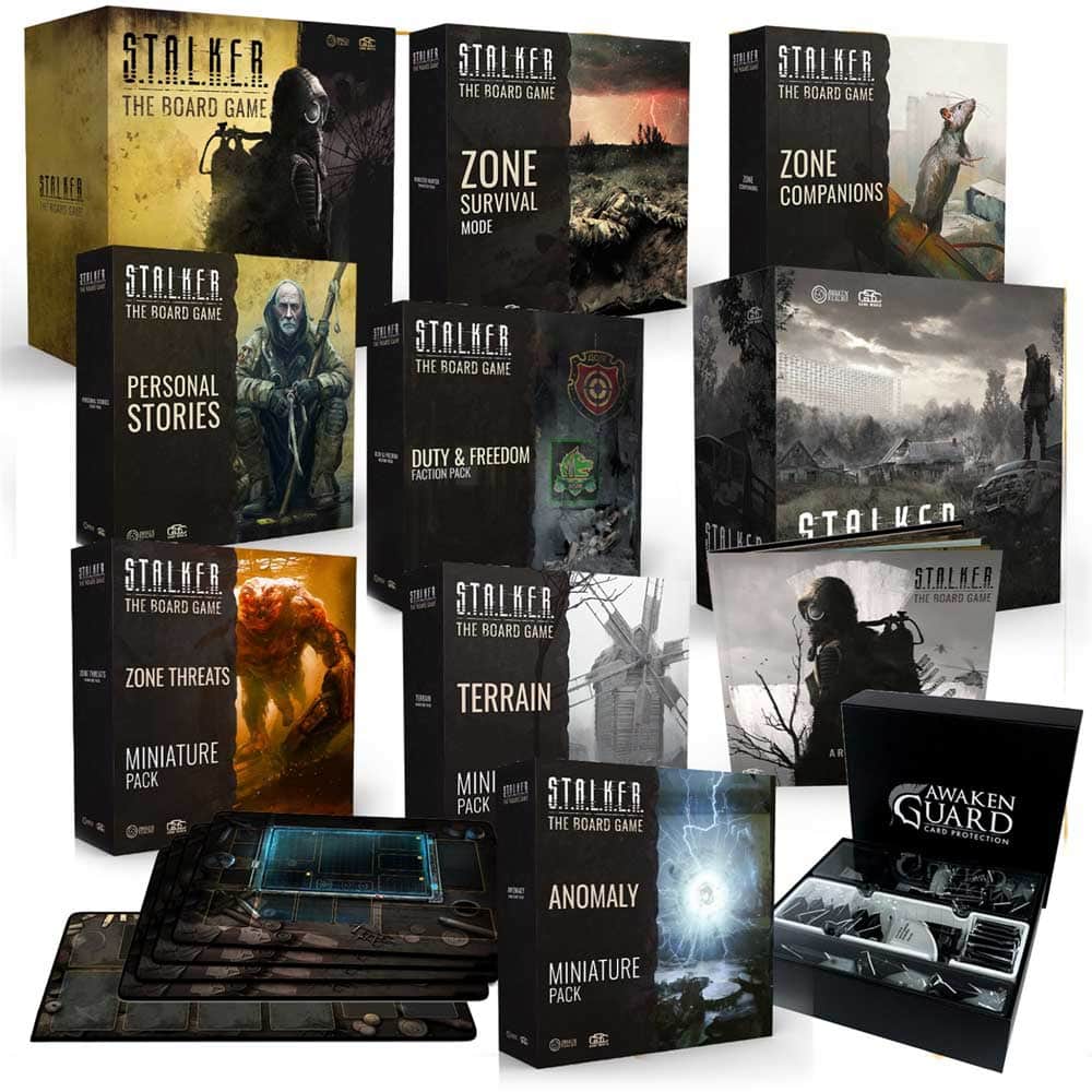 S T A L K E R The Board Game Veteran Pledge Kickstarter Board Game