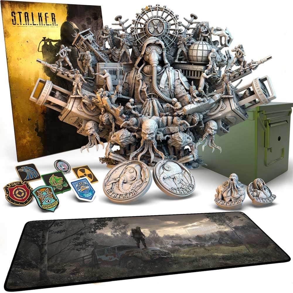 S.T.A.L.K.E.R. The Board Game: Veteran Pledge Kickstarter Board Game ...