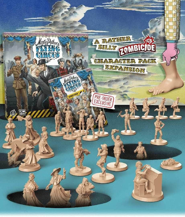 Zombicide: Second Edition Monty Python’S Flying Circus Character Pack ...