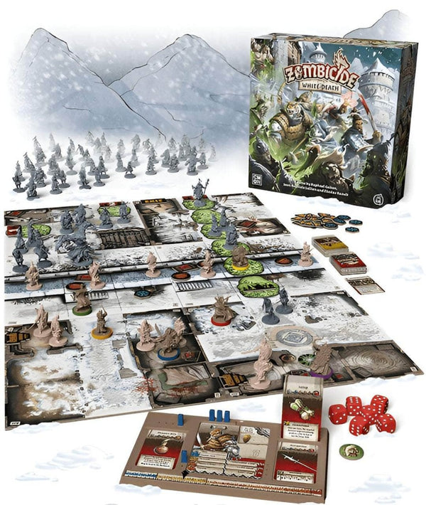 Zombicide: White Death Frozen Fortress Pledge Kickstarter Board Game ...