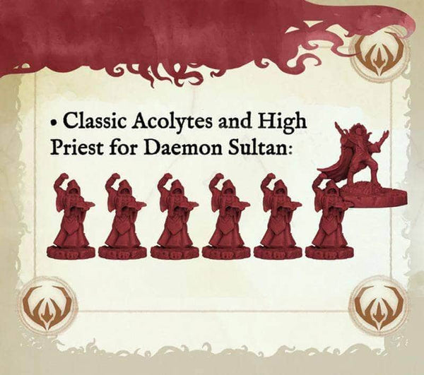 Cthulhu Wars: Classic Acolytes and High Priest for Daemon Sultan ...