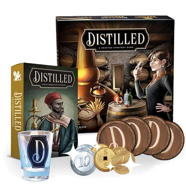 Distilled Signature Blend All-In Pledge Kickstarter Board Game - The ...