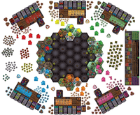 Downfall Deluxified Edition Plus Big Map Kickstarter Board Game - The ...