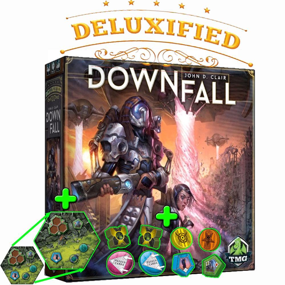 Downfall: Deluxified Edition Plus Big Map Kickstarter Board Game - The ...