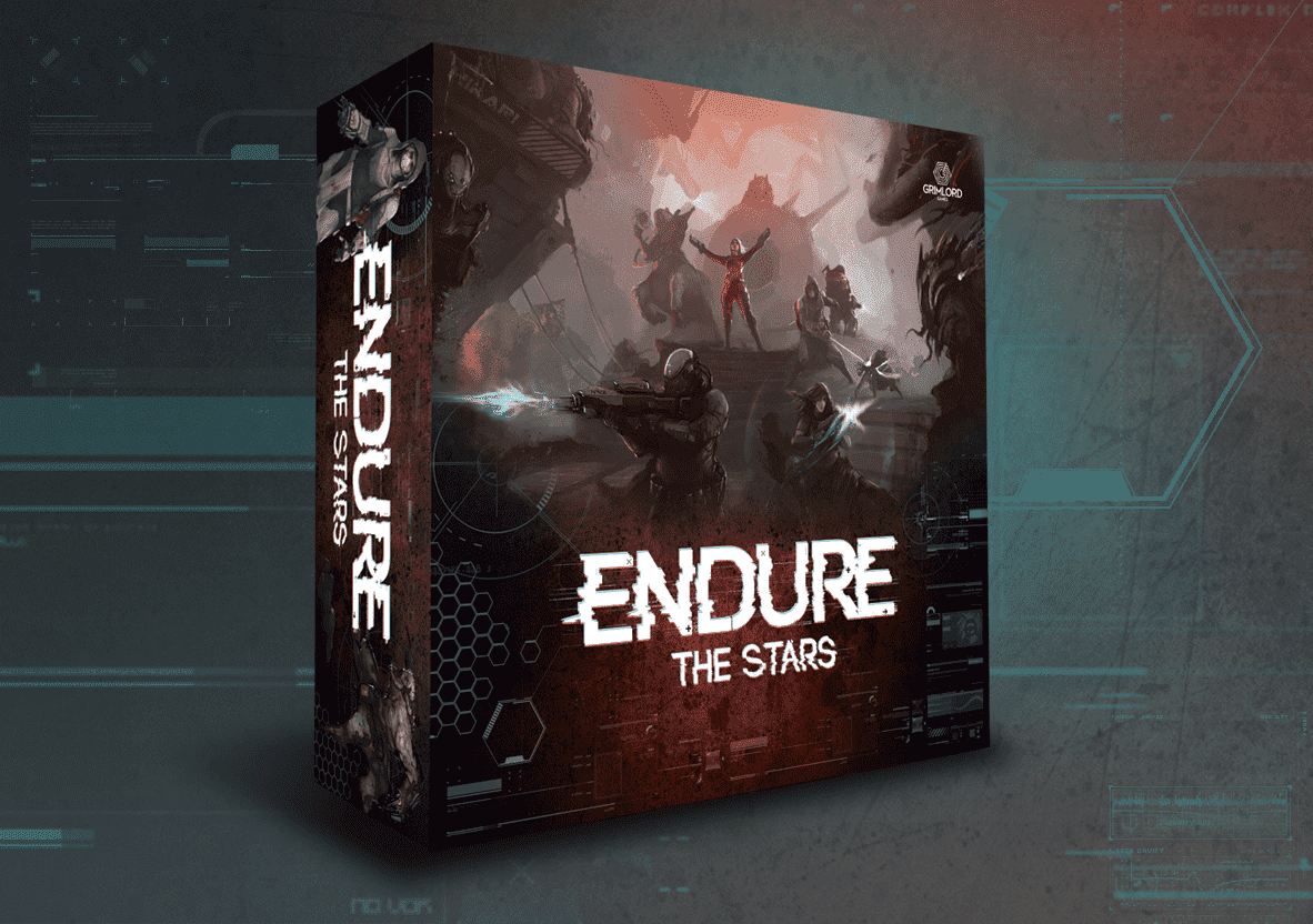 Endure the Stars Core Game Plus Stretch Goals Kickstarter Board Game ...