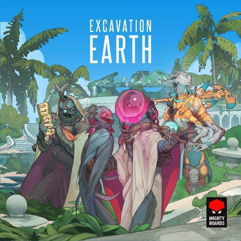 Excavation Earth: Collector Pledge Kickstarter Board Game - The Game ...