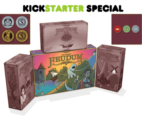 Feudum Metal Coins, Deluxe Seals, Beads & Markers Bundle Kickstarter ...