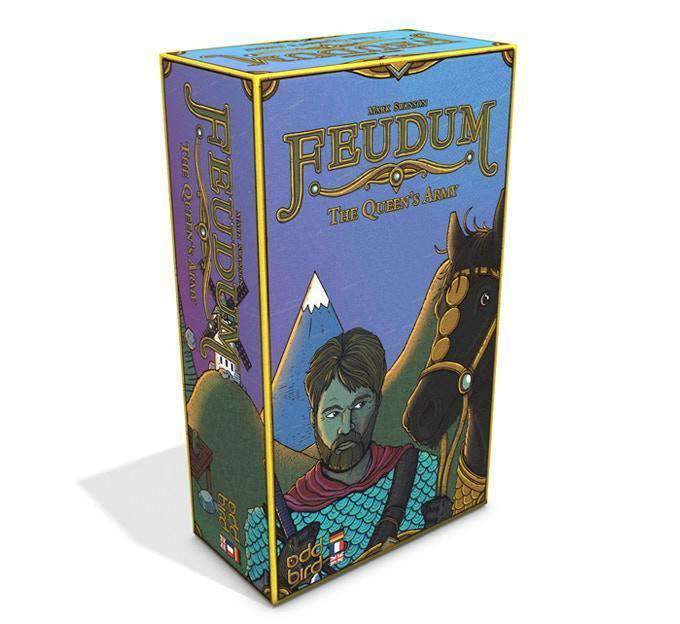 Feudum Big Box with 3 Expansions Plus Metal Coins and Deluxe Tokens with Foil Box Bundle ...