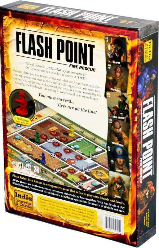 Flash Point: Fire Rescue Retail Edition Board Game - The Game Steward