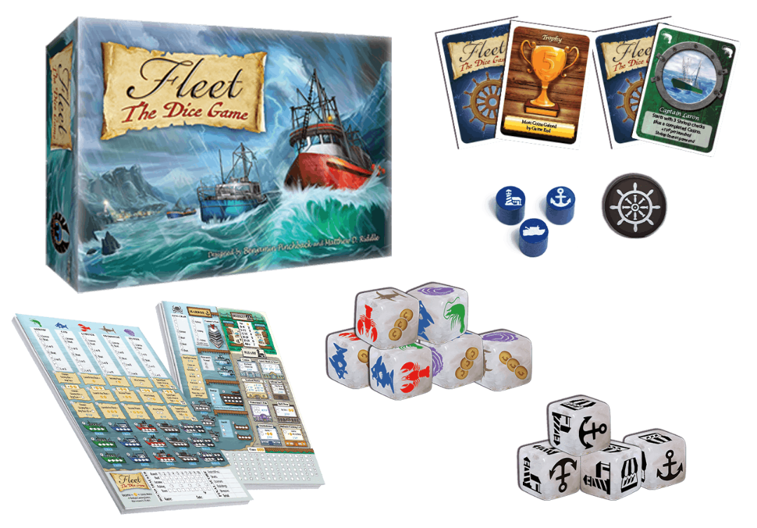 Fleet: First Mate Pledge Kickstarter Board Game - The Game Steward