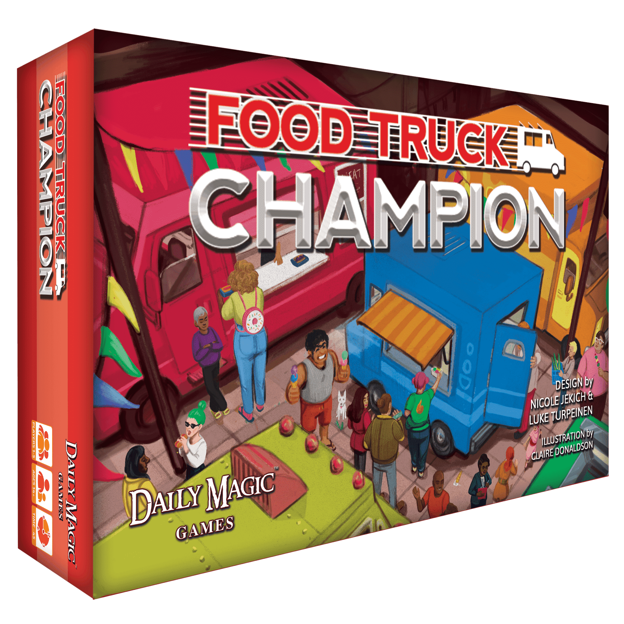 Food Truck Champion: Deluxe Edition Kickstarter Board Game - The Game ...