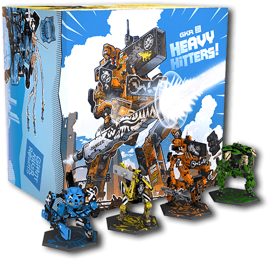 GKR Heavy Hitters Kickstarter Board Game - The Game Steward