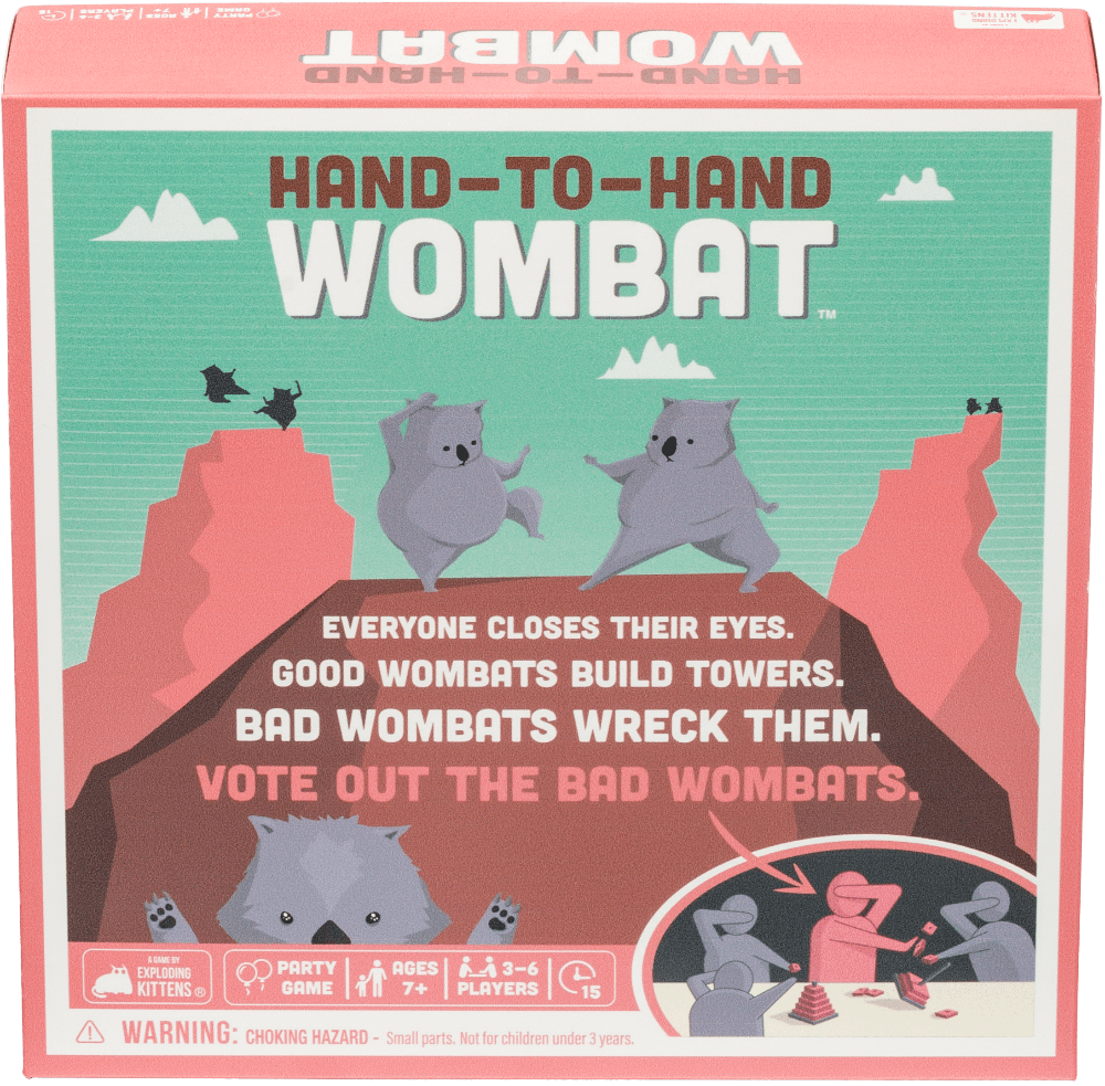 Hand to Hand Wombat Golden Wombat Edition Kickstarter Board Game - The ...