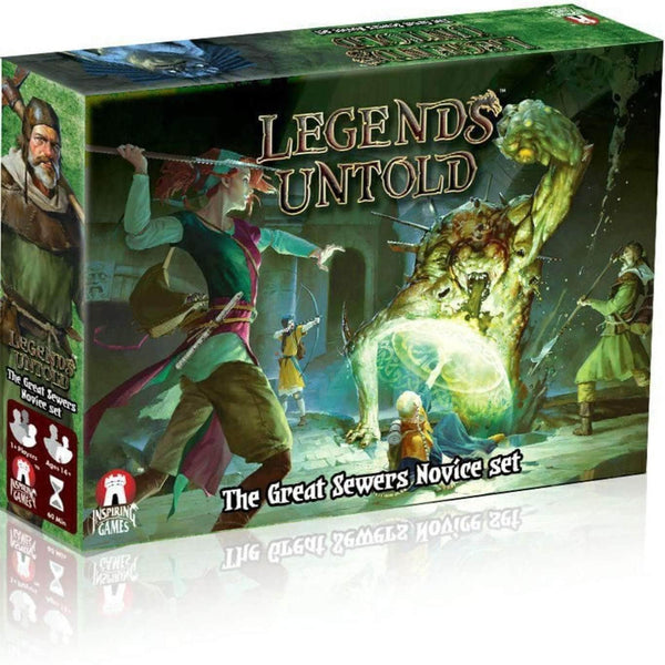 Legends Untold: The Great Sewers Novice Set Kickstarter Board Game by ...
