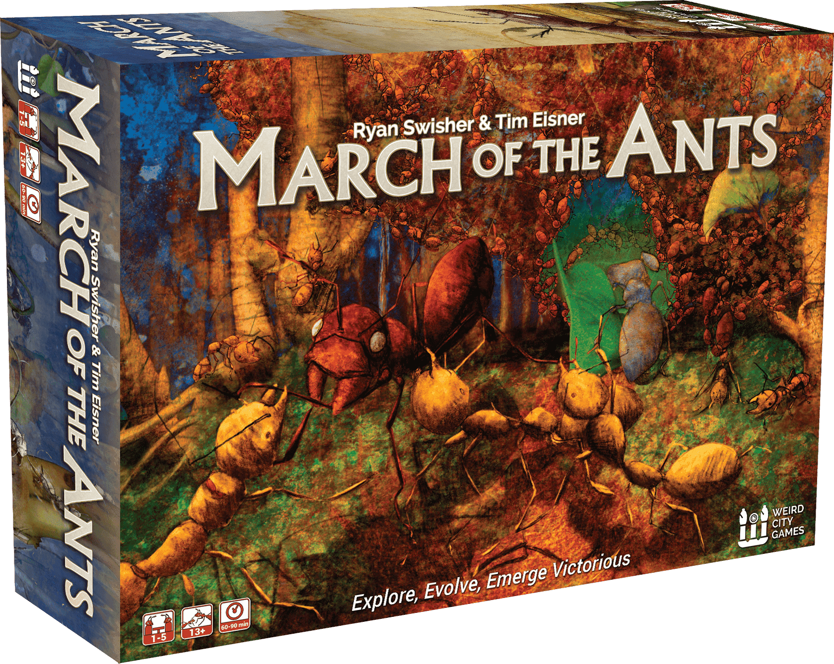 March of the Ants Minions of the Meadow Kickstarter Board Game - The ...