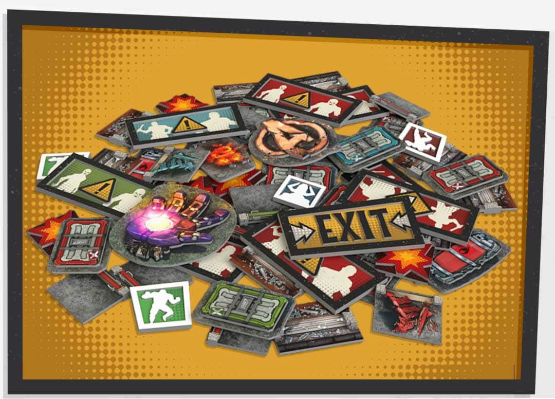 Marvel Zombies Plastic Token Set Kickstarter Board Game Accessory - The ...