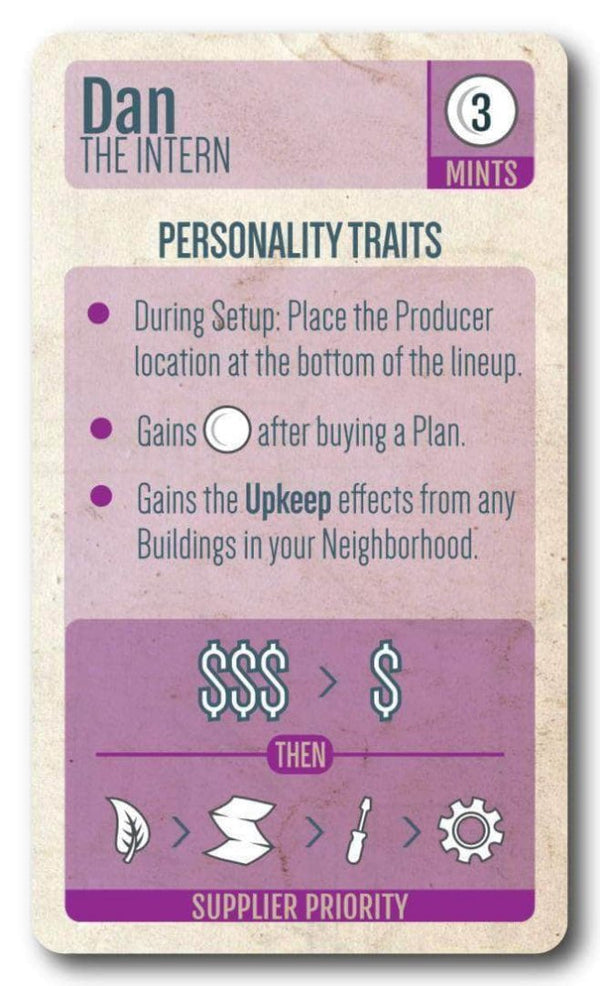 Poketto Mint Works: Tantrum House Intern Promo Kickstarter Board Game ...