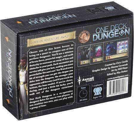 One Deck Dungeon Kickstarter Card Game - The Game Steward
