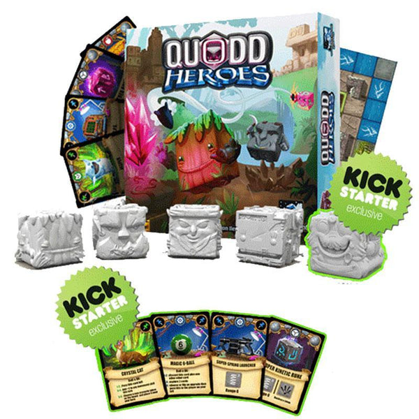 Quodd Heroes - Hero Pledge Kickstarter Board Game - The Game Steward
