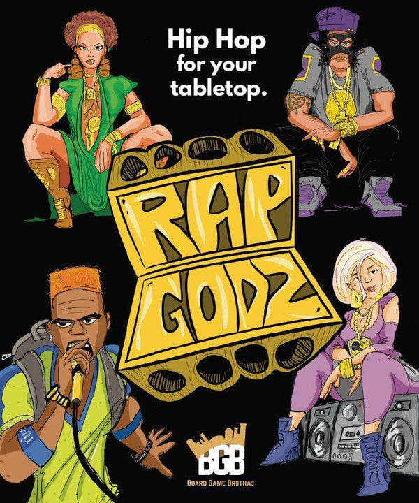 Rap Godz เกมกระดานฮิปฮอป Kickstarter - The Game Steward