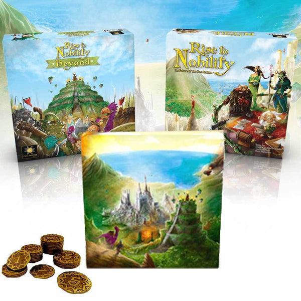 Rise To Nobility: Nobility Pledge+In the Pale Kickstarter Board Game ...