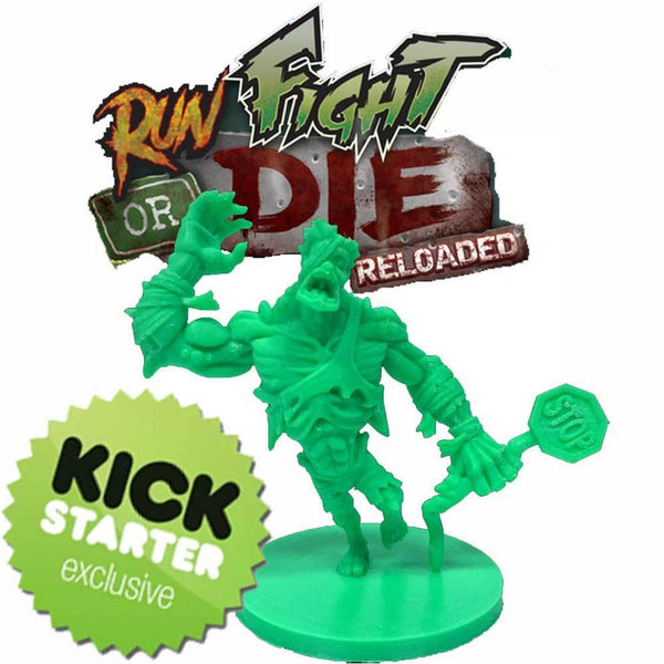 Run, Fight, or Die! Reloaded Extra Mutant Zombie Kickstarter Board Game ...