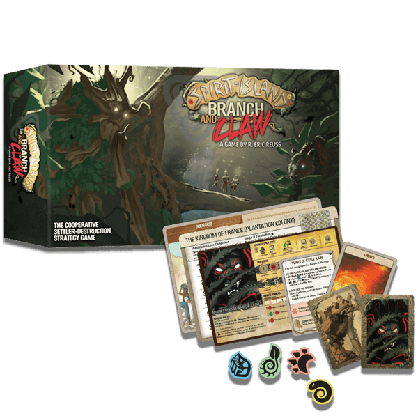 Spirit Island Branch & Claw Expansion Retail Edition Retail Board Game ...