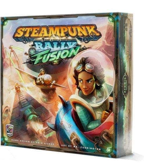 Steampunk Rally Fusion: เกมกระดาน Kickstarter รุ่นดีลักซ์ - The Game ...
