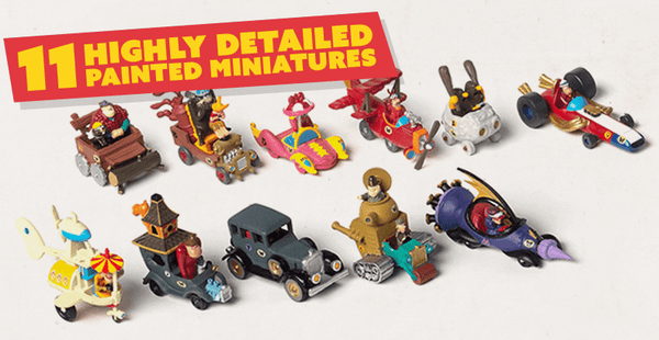 Wacky Races Deluxe Ediition Plus Dick Dastardly and Muttley Kickstarter ...